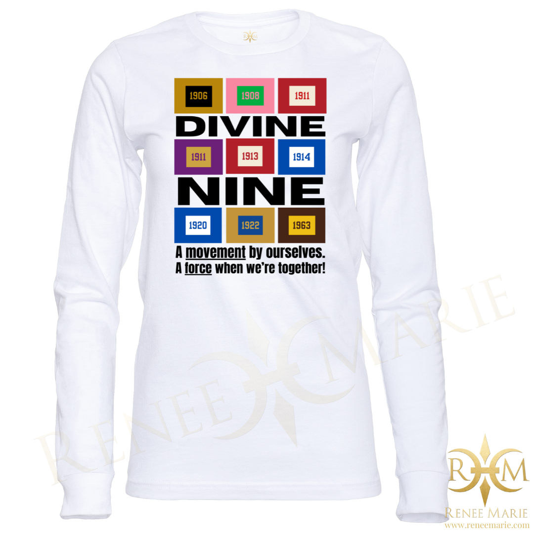 D9 Greek Unity Long Sleeve T-Shirt – RENEE MARIE