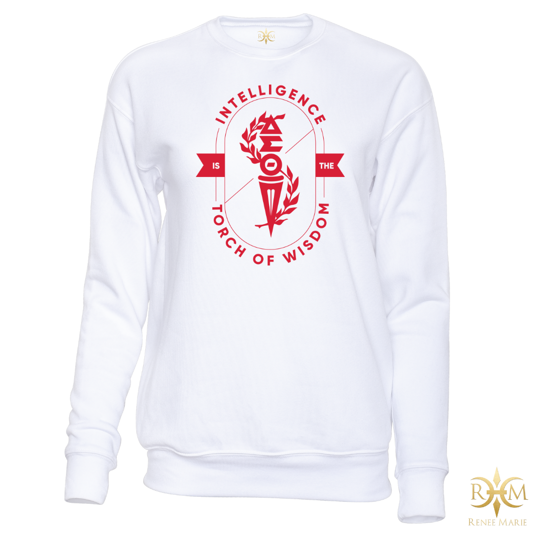 DST Torch of Wisdom Sweatshirt – RENEE MARIE