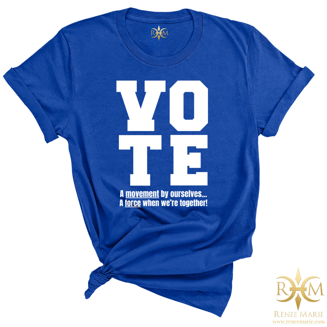 VOTE Stacked Unisex T-Shirt – RENEE MARIE